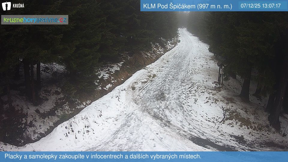 Webkamery v okolí Jáchymov - meteoblue