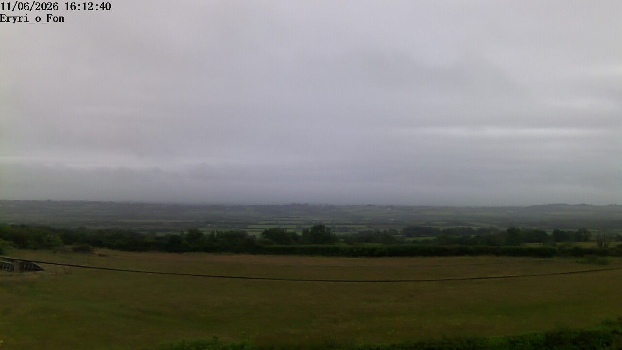 Llangristiolus: Views of Snowdonia Mountains from Anglesey Mountain Cam ...