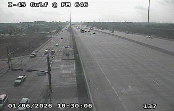 See League City › South: IH-45 Gulf @ FM 646 Live Webcam & Weather ...