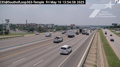 See Temple › South: I35@South of Loop 363 Live Webcam & Weather Report ...