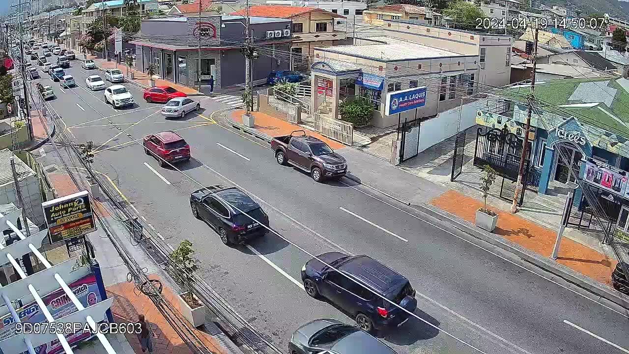 Port of Spain Traffic Cam Trinidad and Tobago