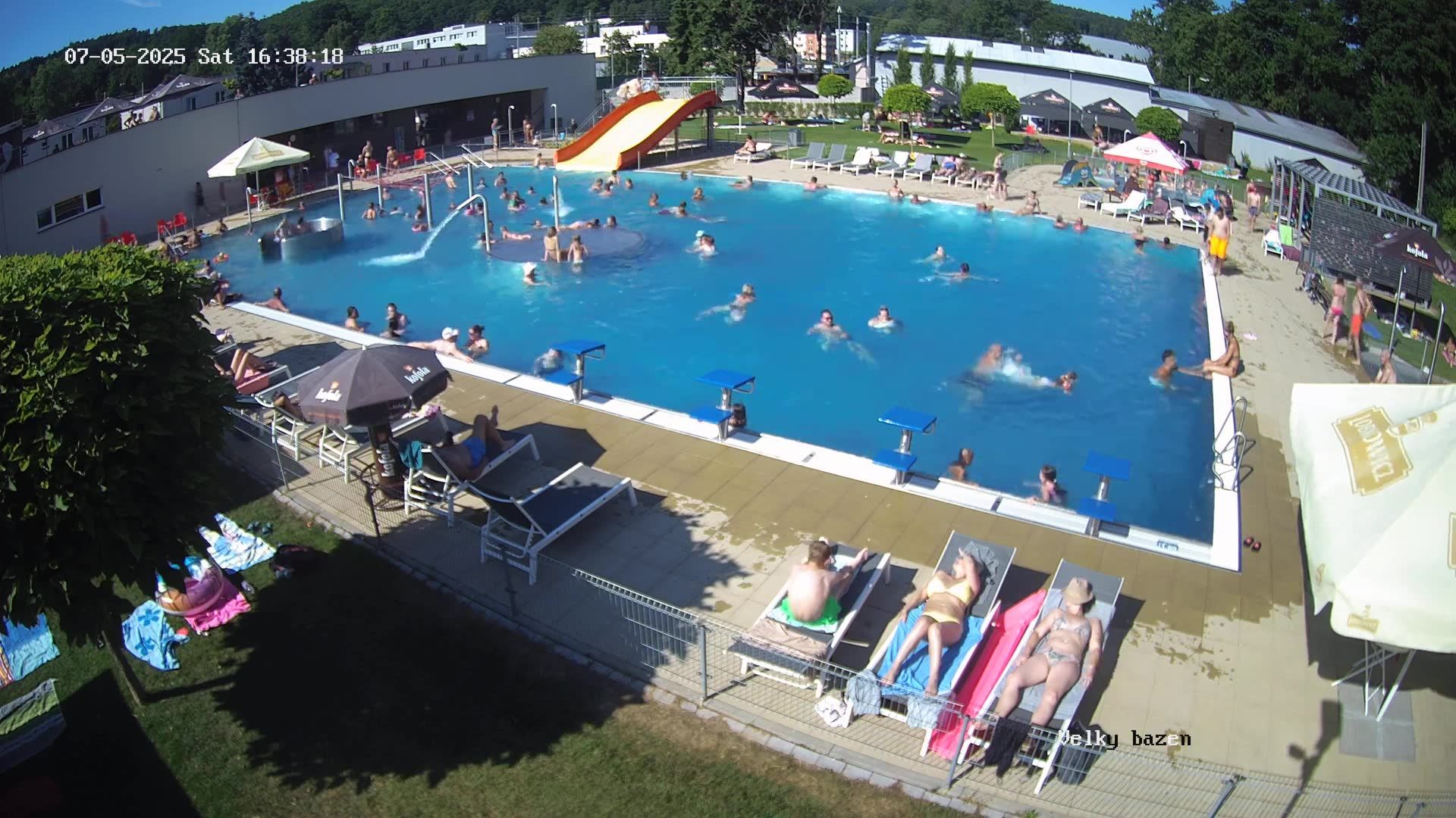 Bojkovice Pool Cam Czechia