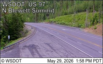 Chelan › North: US 97 at MP 163.8: Blewett Pass Summit Traffic Cam ...