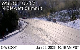 See Chelan › North: US 97 at MP 163.8: Blewett Pass Summit Live Webcam & Weather Report in ...