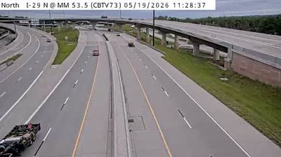 See Council Bluffs: CB - I-29 N @ MM 53.5 (73) Live Webcam & Weather ...