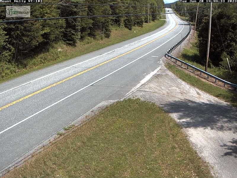 Mount Holly › East: VT-103 East Traffic Cam United States