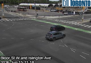 See Toronto: Bloor St West At Islington Ave West Side Live Webcam ...