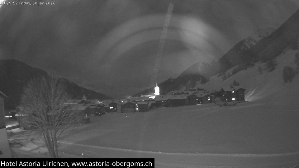 Ulrichen: Hotel Astoria mit Panoramablick über - Obergoms - Goms Wetter ...
