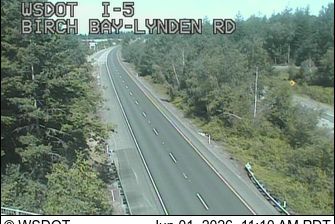 See Custer: I-5 at MP 270.2: Birch Bay-Lynden Rd Live Webcam & Weather ...