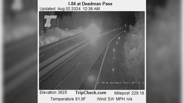 Umatilla: I-84 at Deadman Pass Traffic Cam