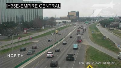 See Dallas › North: IH35E @ Empire Central Live Webcam & Weather Report ...