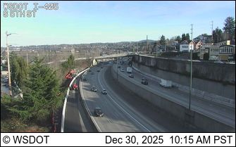 See Renton: I-405 at MP 3.4: S 5th St Live Webcam & Weather Report in ...