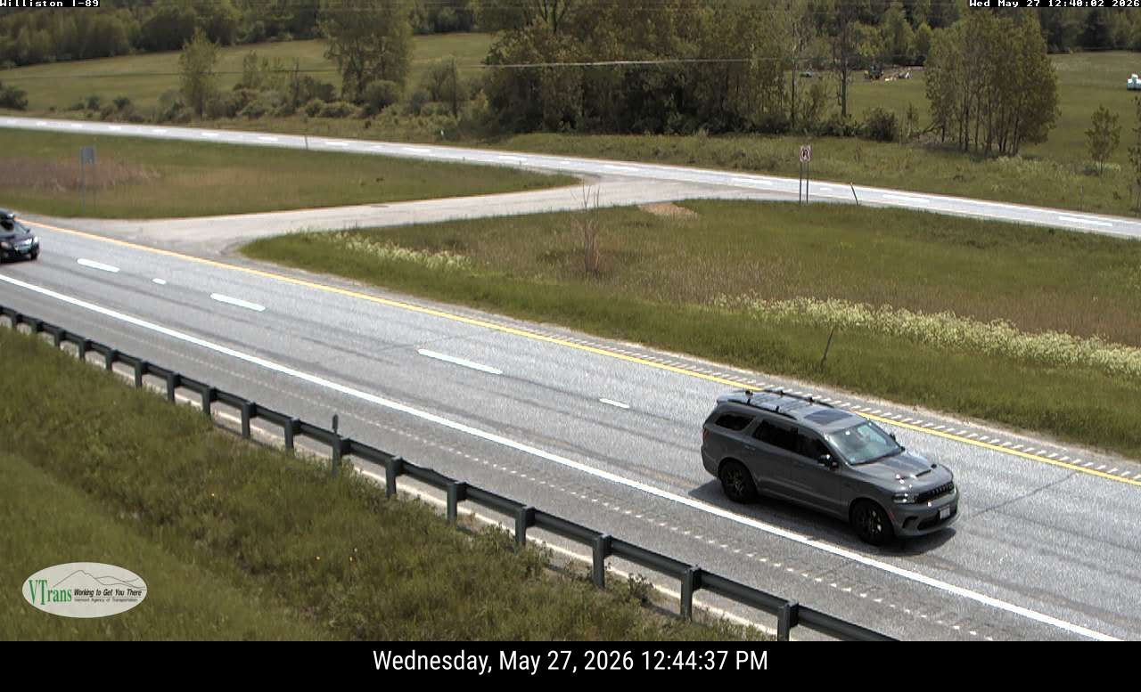 Williston: I-89 North Live Traffic Camera