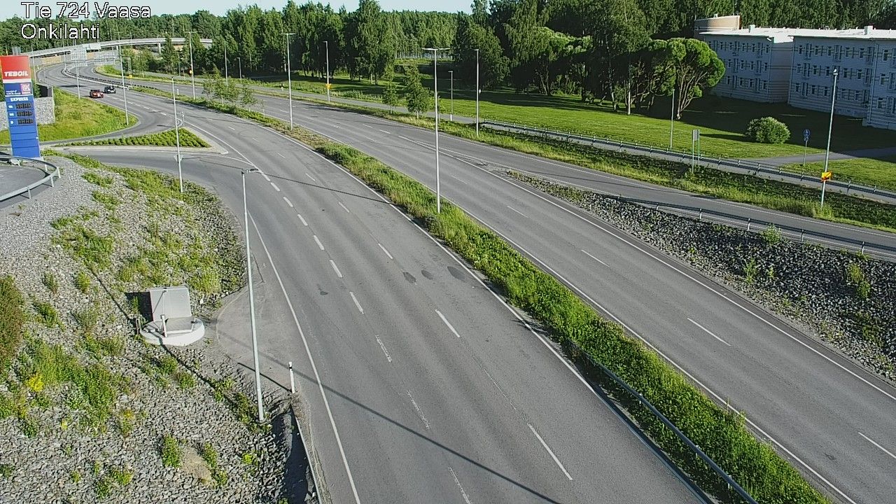 Vanha Vaasa: Tie 724 Vaasa, Onkilahti - Vaasaan Landscape Webcam Finland