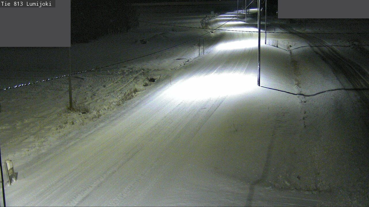 Lumijoki: Tie 813 - Liminkaan Traffic Cam Finland