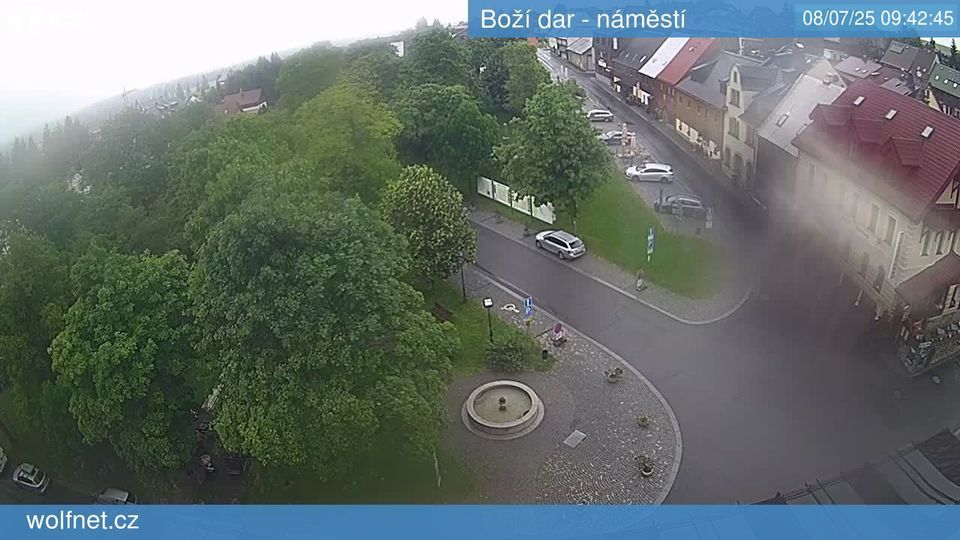 Webkamery v okolí Jáchymov - meteoblue