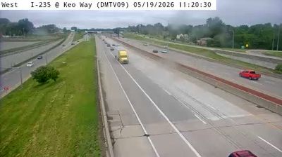 See Des Moines: DM - I-235 @ Keo Way (09) Live Webcam & Weather Report ...
