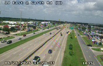 See Baytown › West: IH-10 East @ Garth Rd. (W) Live Webcam & Weather ...