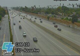 See West Covina › East: I-10 : (418) Azusa Ave Live Webcam & Weather ...
