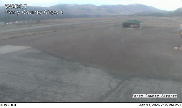 Republic › North: Ferry County Airport Traffic Cam