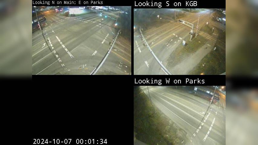 Wasilla: Parks Hwy & Main St Traffic Cam