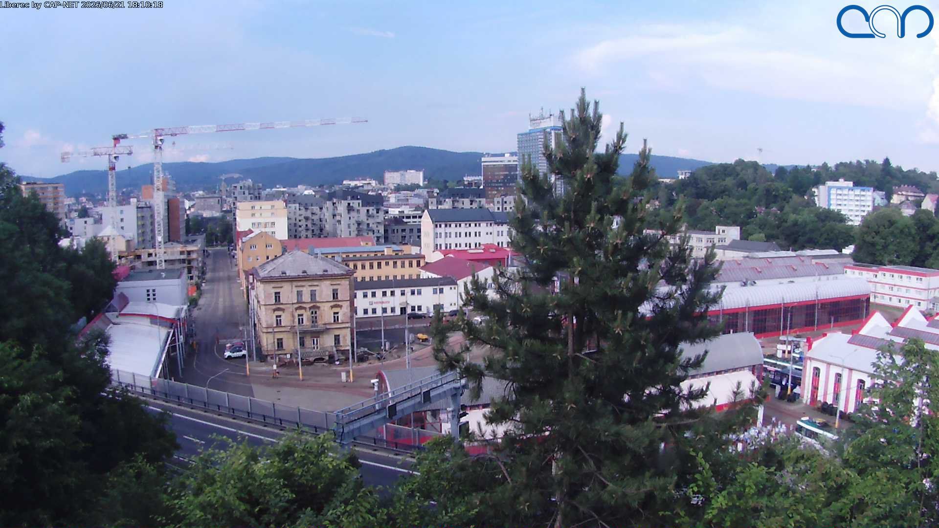 Webkamery v okolí Liberec - meteoblue