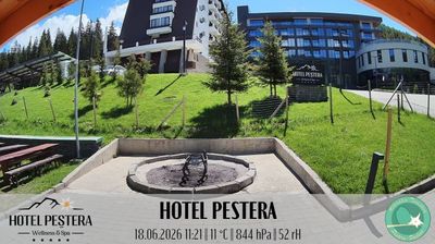 See Busteni: Hotel Peștera Live Webcam & Weather Report in Buşteni ...