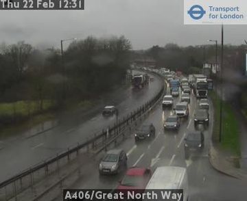 London: A406/Great North Way Landscape Webcam United Kingdom