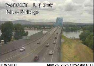 See Tri-Cities › North: US 395 at MP 19.2: Blue Bridge Live Webcam ...