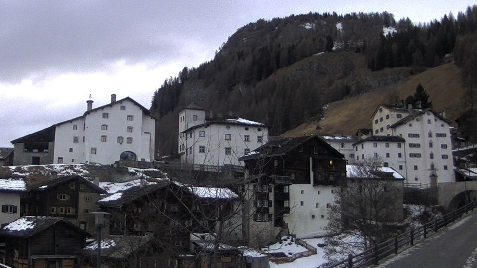 Vollbild: Rheinwald › West: Splügen Wetter Swiss Webcams
