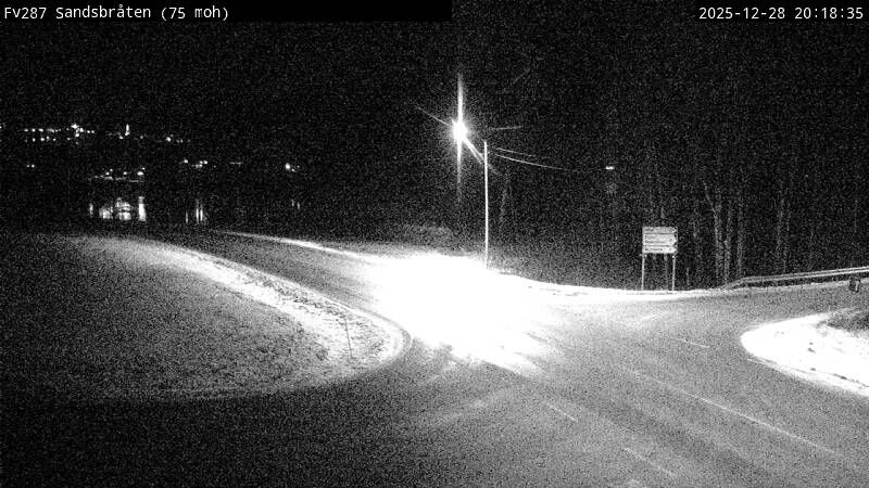 Prestfoss: F287 Sandsbråten (Eggedal) Traffic Cam Norway