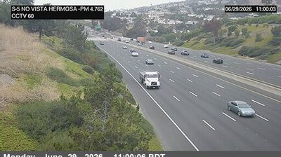 See Bay Cliff Village › South: I-5 : North of Vista Hermosa Live Webcam ...
