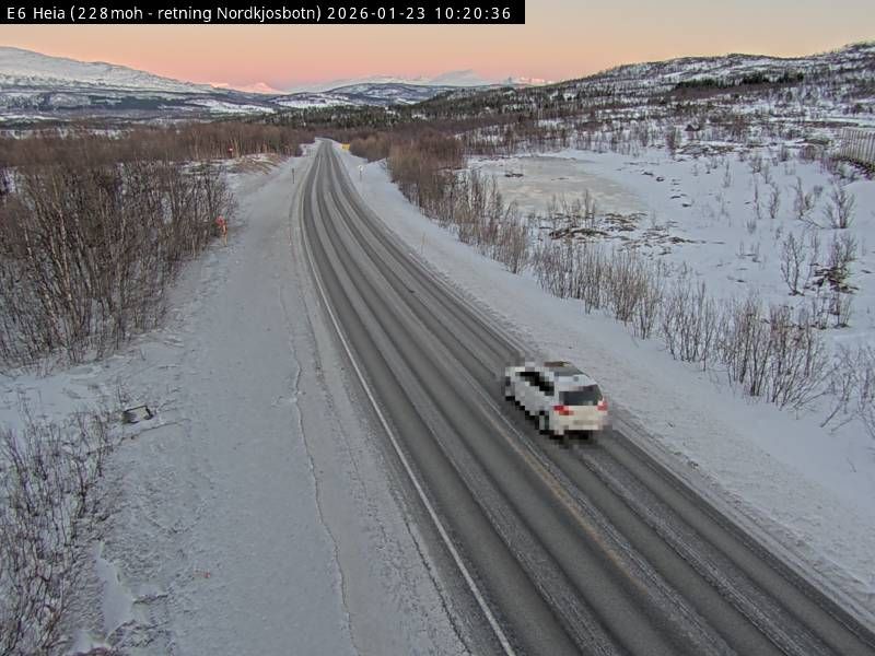 Heia: E6 - Nordkjosbotn Landscape Webcam Norway