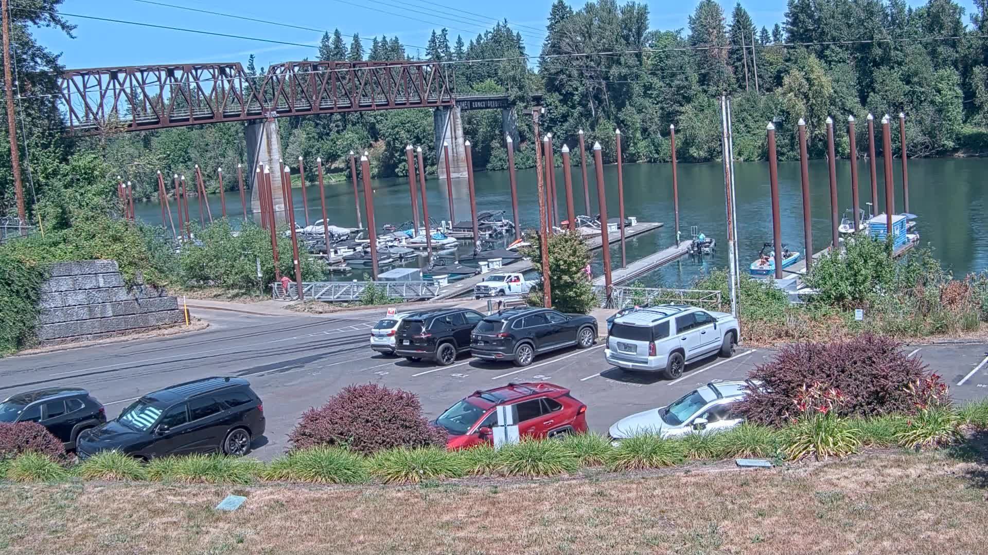 Rivergrove: Boones Ferry Marina - Boat Ramp Traffic Cam