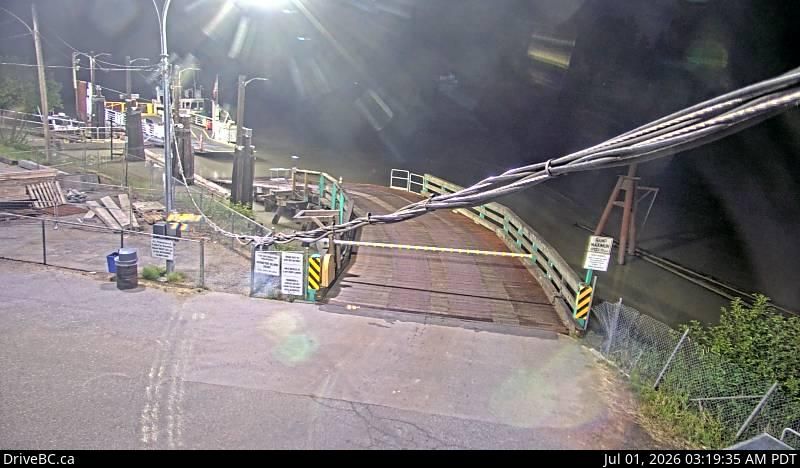 Surrey › West: Port Kells, at Barnston Ferry Landing, looking west ...