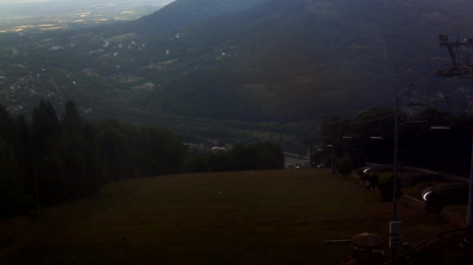 Wisla: Czantoria - ski slope, Ustron Landscape Webcam Poland