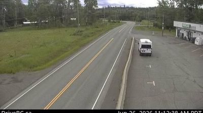 See Interlakes › East: Hwy 24, 63 km west of Little Fort, looking east ...