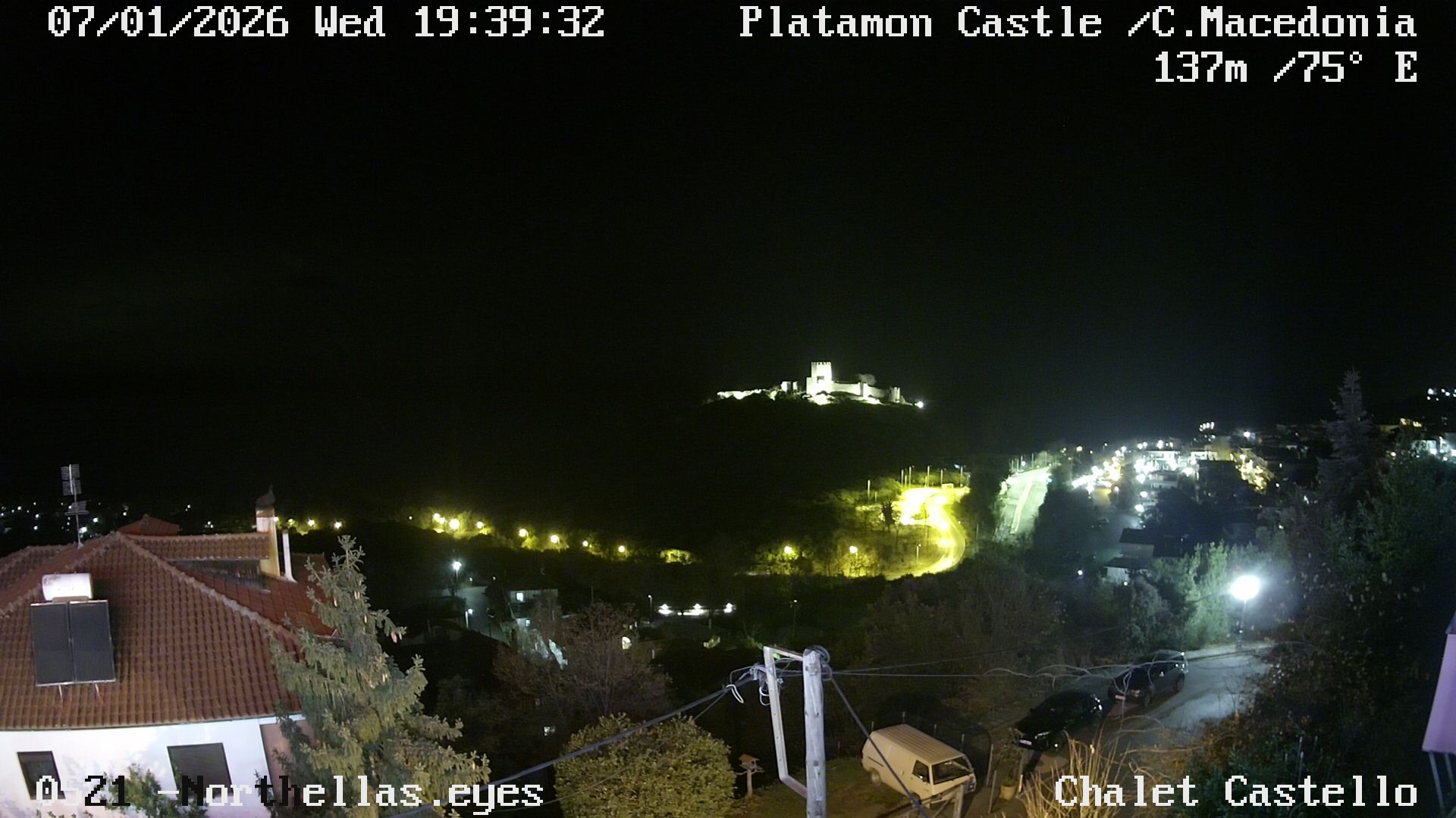 Platamonas › South-East: Platamon Castle Building Webcam Greece