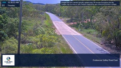 See Cooktown › East: Endeavour Valley Road Live Webcam & Weather Report ...