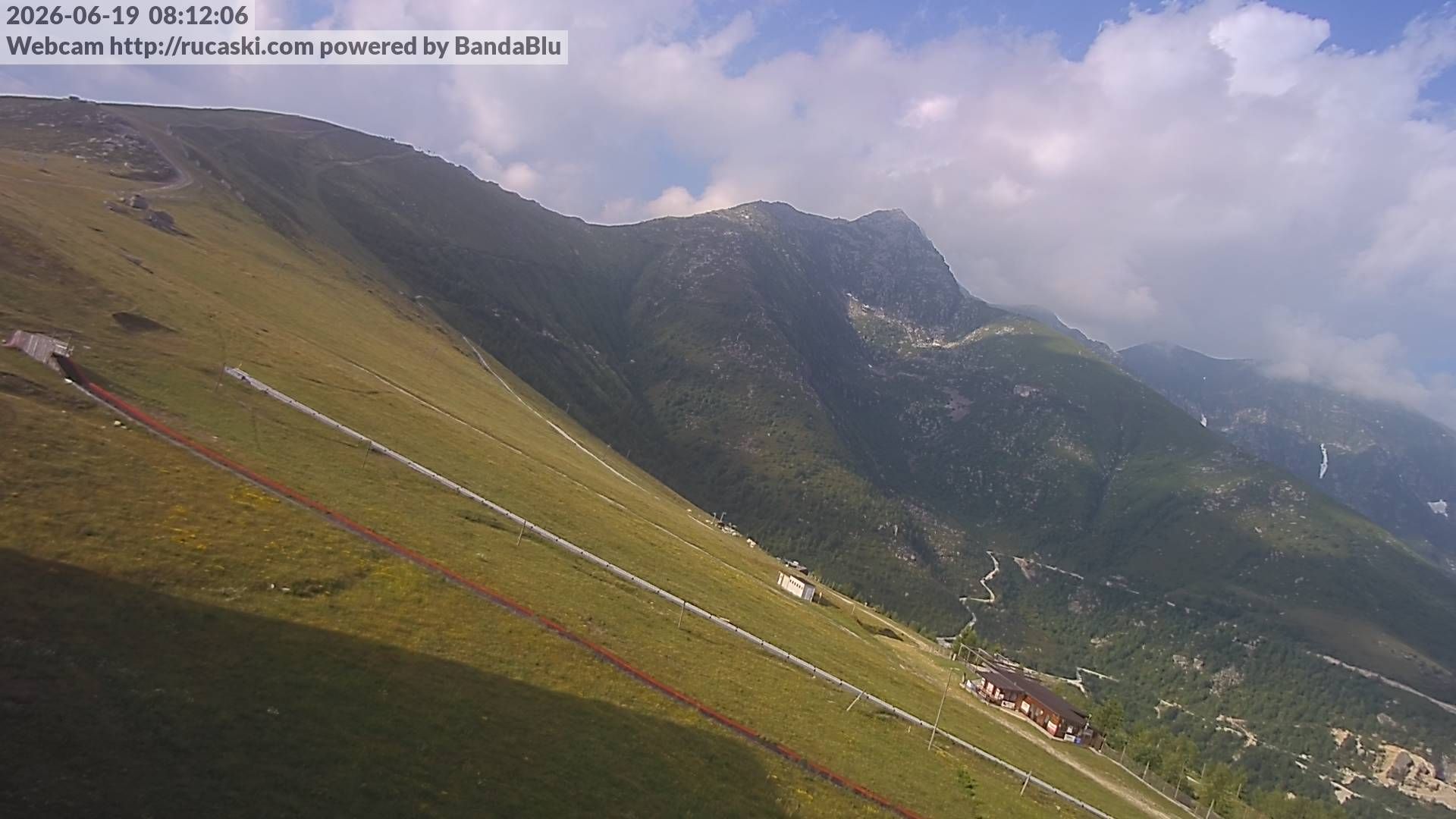 Bagnolo Piemonte: Montoso - Rucas, arco alpino Webcam Italy