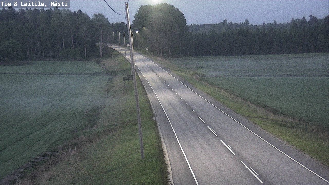 Laitila: Tie - Nästi - Turkuun Traffic Cam Finland