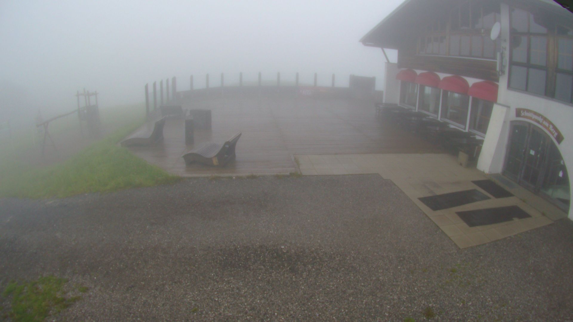 Arnoldstein: Dreiländereck - Bergrestaurant Landscape Webcam Austria