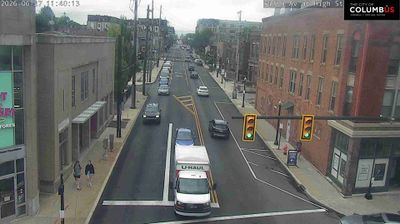 See Dennison Place: City of Columbus) High St at Fifth Ave Live Webcam ...