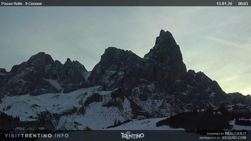 Primiero San Martino di Castrozza: Val di Fiemme Landscape Webcam Italy
