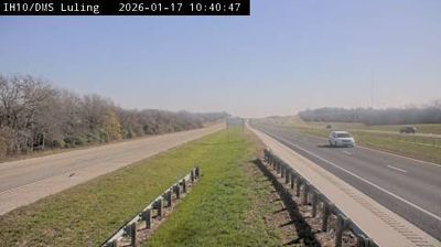 See Ivy Switch › East: IH-10 @ Luling DMS Live Webcam & Weather Report ...