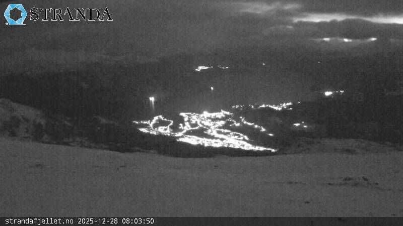Stranda: Strandafjellet Skisenter Roalden Mountain Cam Norway