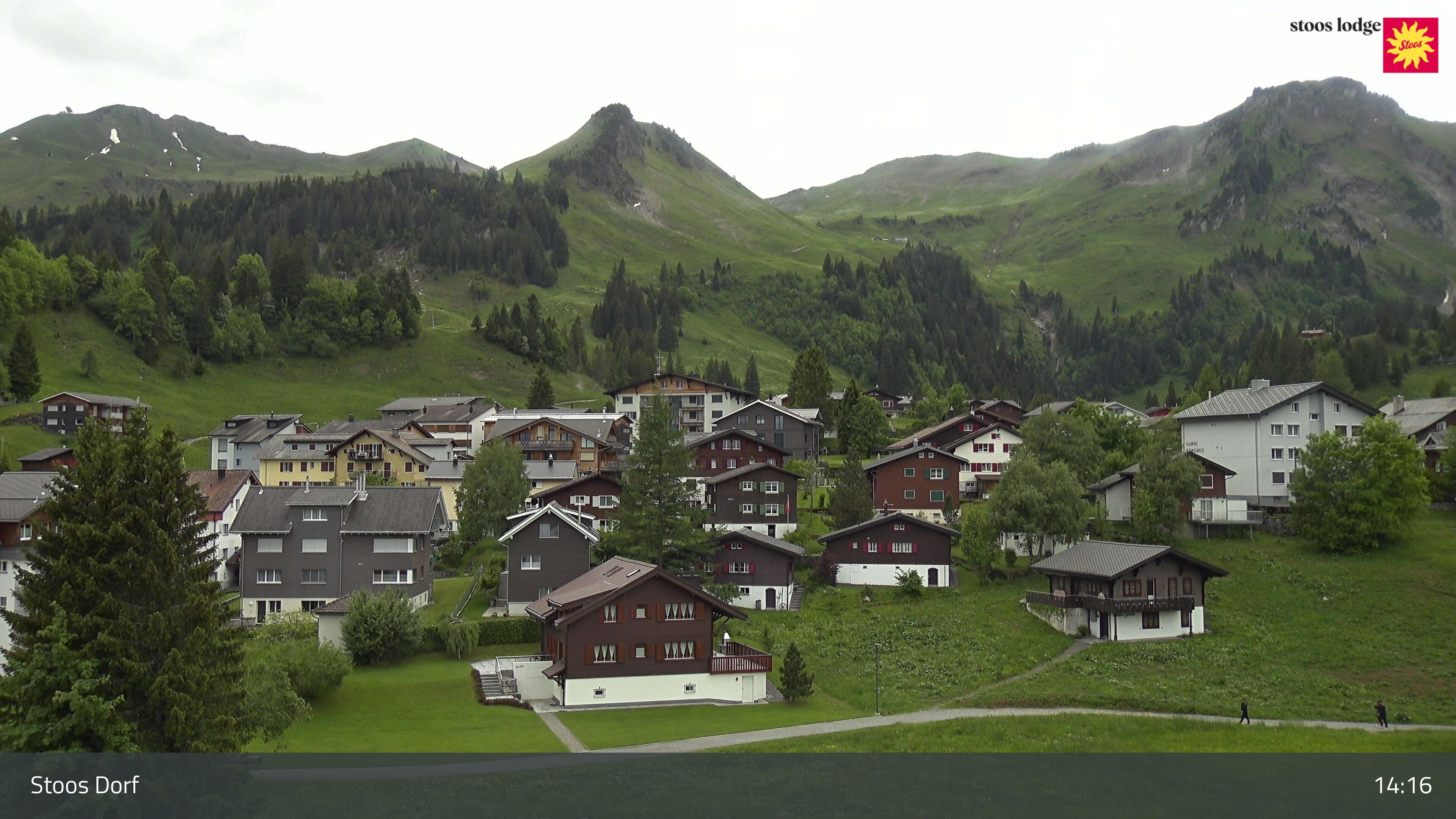 Vollbild: Stoos SZ: Stoos - Stoos Dorf, KLINGENSTOCK Wetter Swiss Webcams