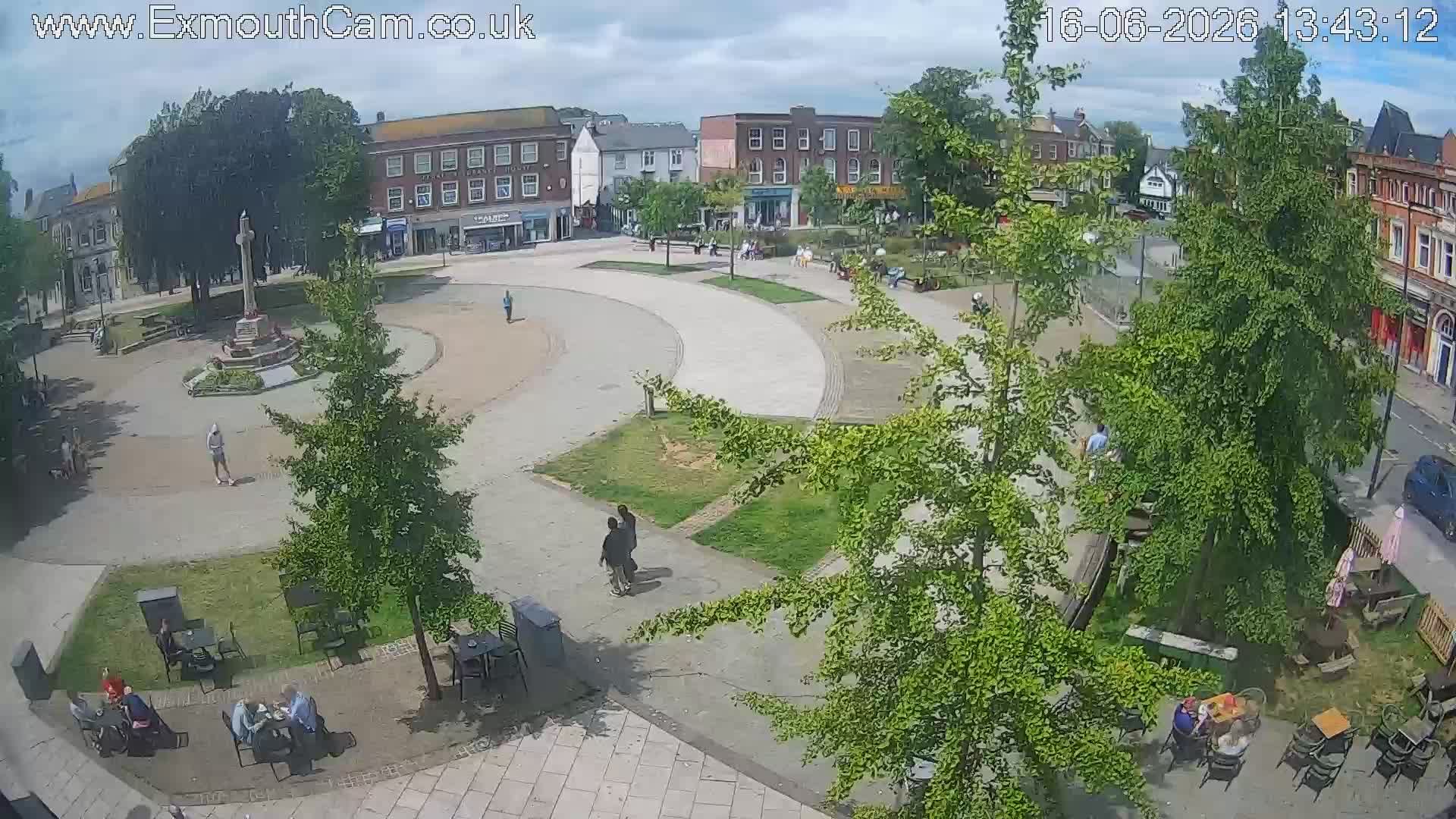 East Devon › North-East: Exmouth Market Webcam United Kingdom