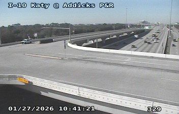 See Houston › West: IH-10 Katy @ Addicks Park And Ride Live Webcam ...