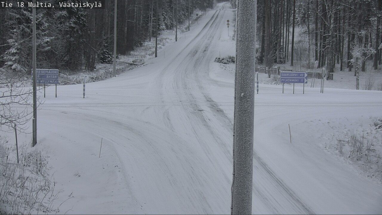 Multia: Tie - Väätäiskylä - Karstulaan Traffic Cam Finland